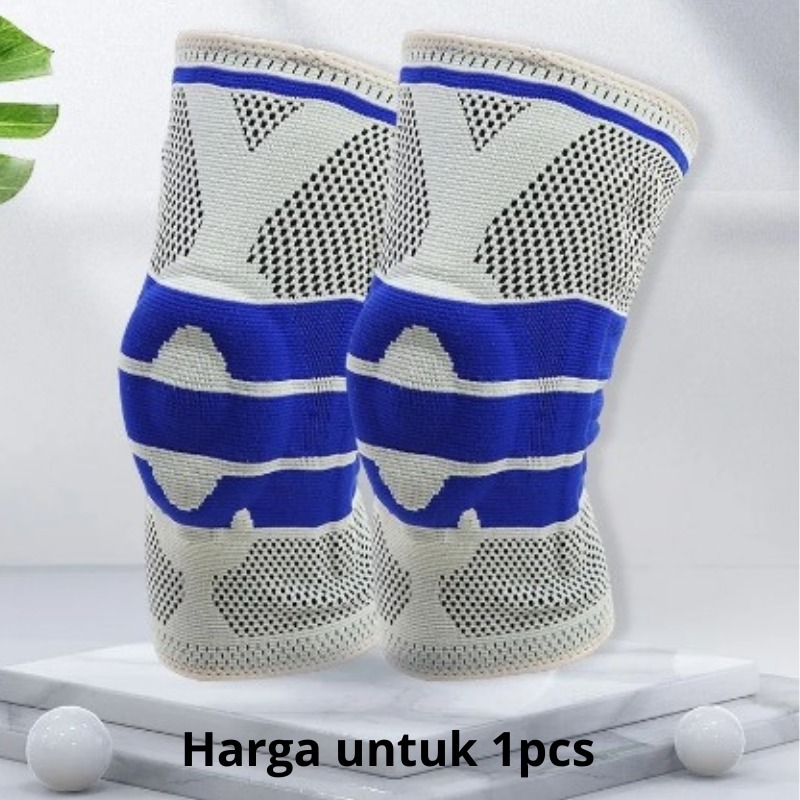 Jual Knee Deker With Spring Gel Pelindung Lutut Knee Pad Support Brace Silicone Gel / Deker ...