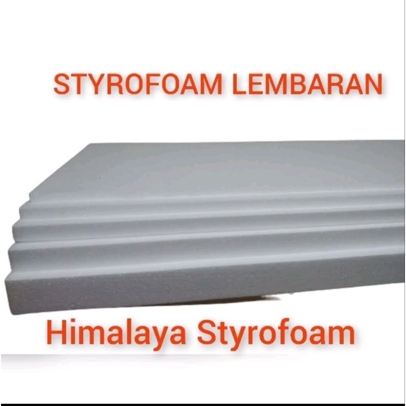 Jual styrofoam lembaran 100 x 50 x 5 cm medium | Shopee Indonesia