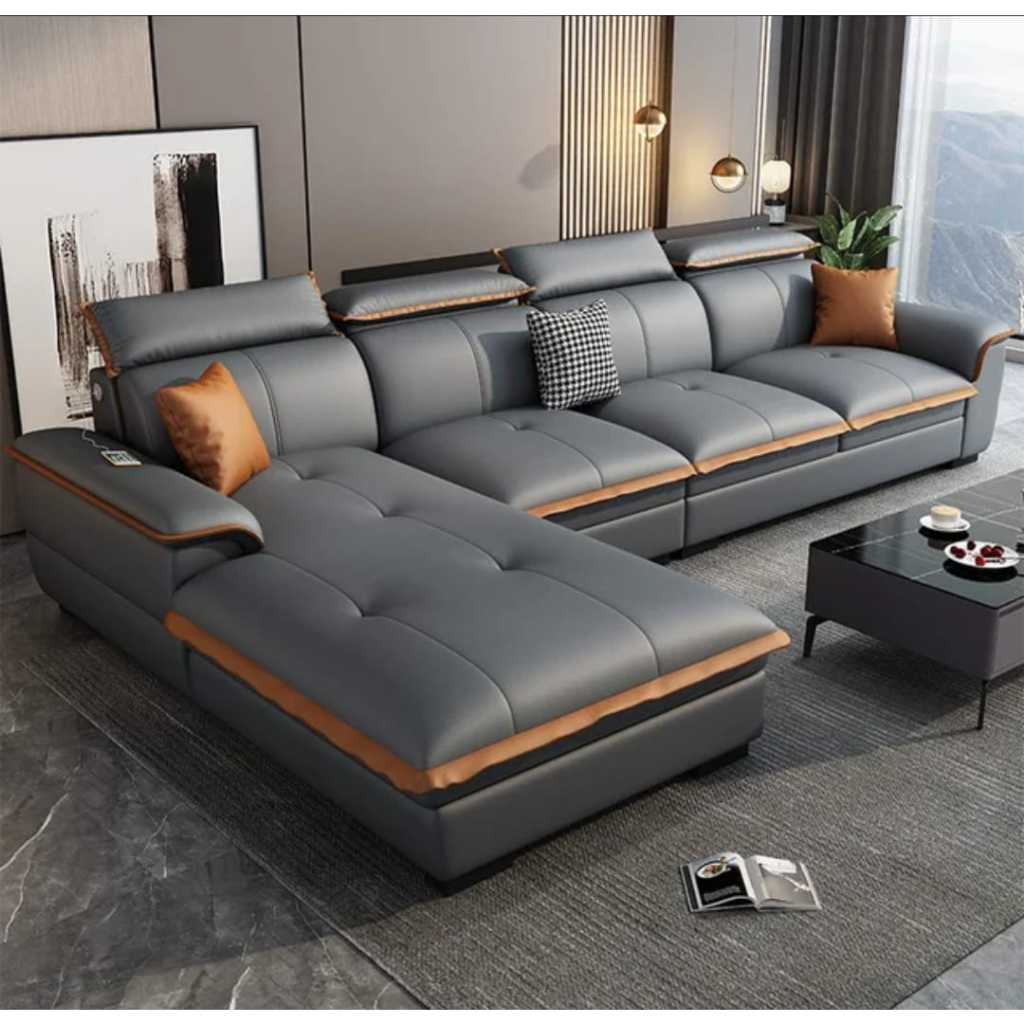 Jual PHL1 CUSTOME GRATIS ONGKIR COD SET L SOFA TIGER MODERN PREMIUM ...