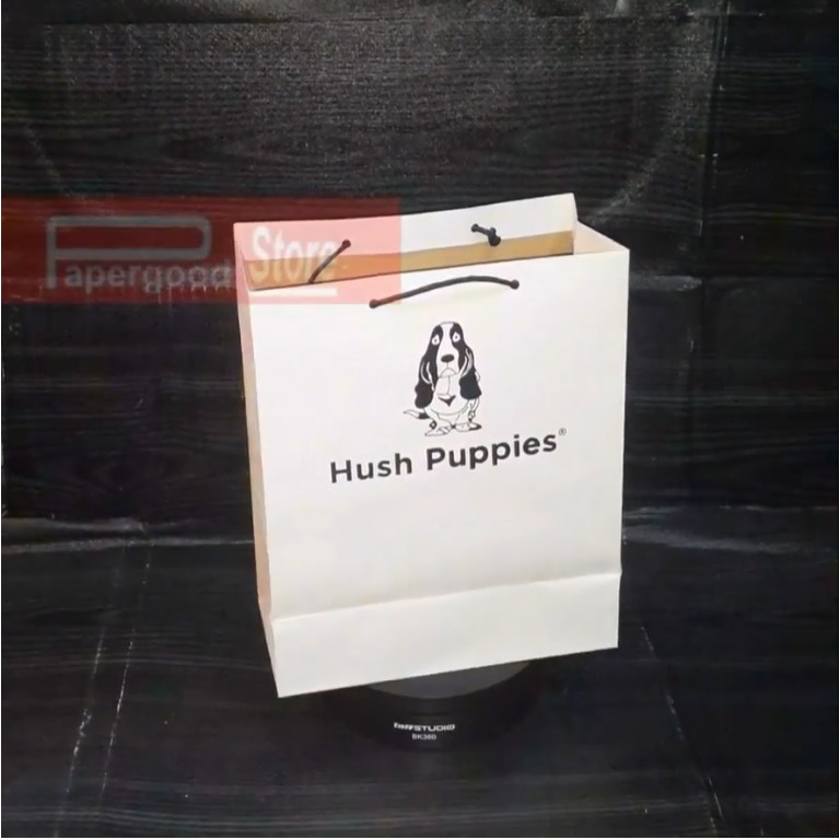 Jual Paper bag Hush Puppies premium 20 x 25 x 10 small | Shopee Indonesia