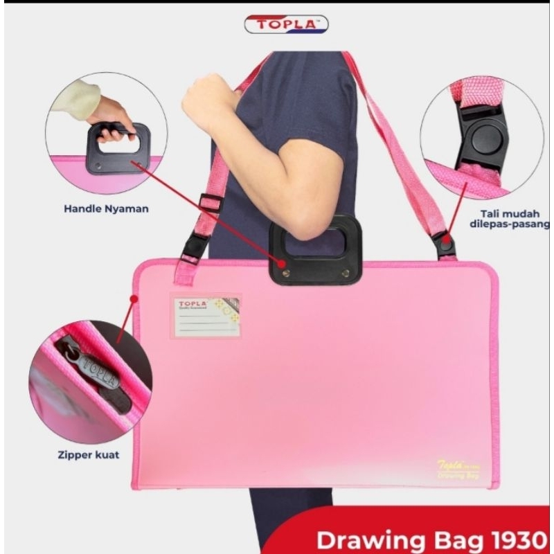 Jual tas laptop folder bag A3 tempat dokumen map jinjing | Shopee Indonesia