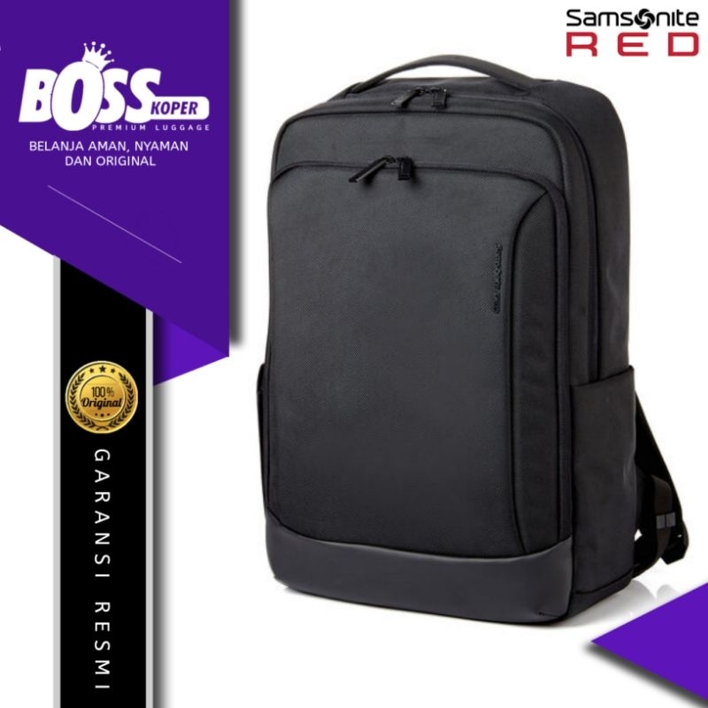 Jual Tas Ransel Pria SAMSONITE RED Backpack Kuliah/Daily Original ...