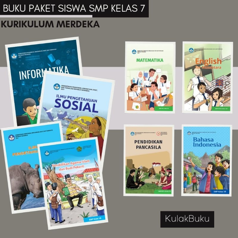 Jual Buku Paket Siswa SMP Kelas 7,Kelas VII Kurikulum Penggerak Merdeka Edisi Revisi Terbaru ...