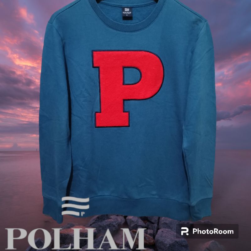 Jual Crewneck Original POLHAM Logo Inisial P | Shopee Indonesia