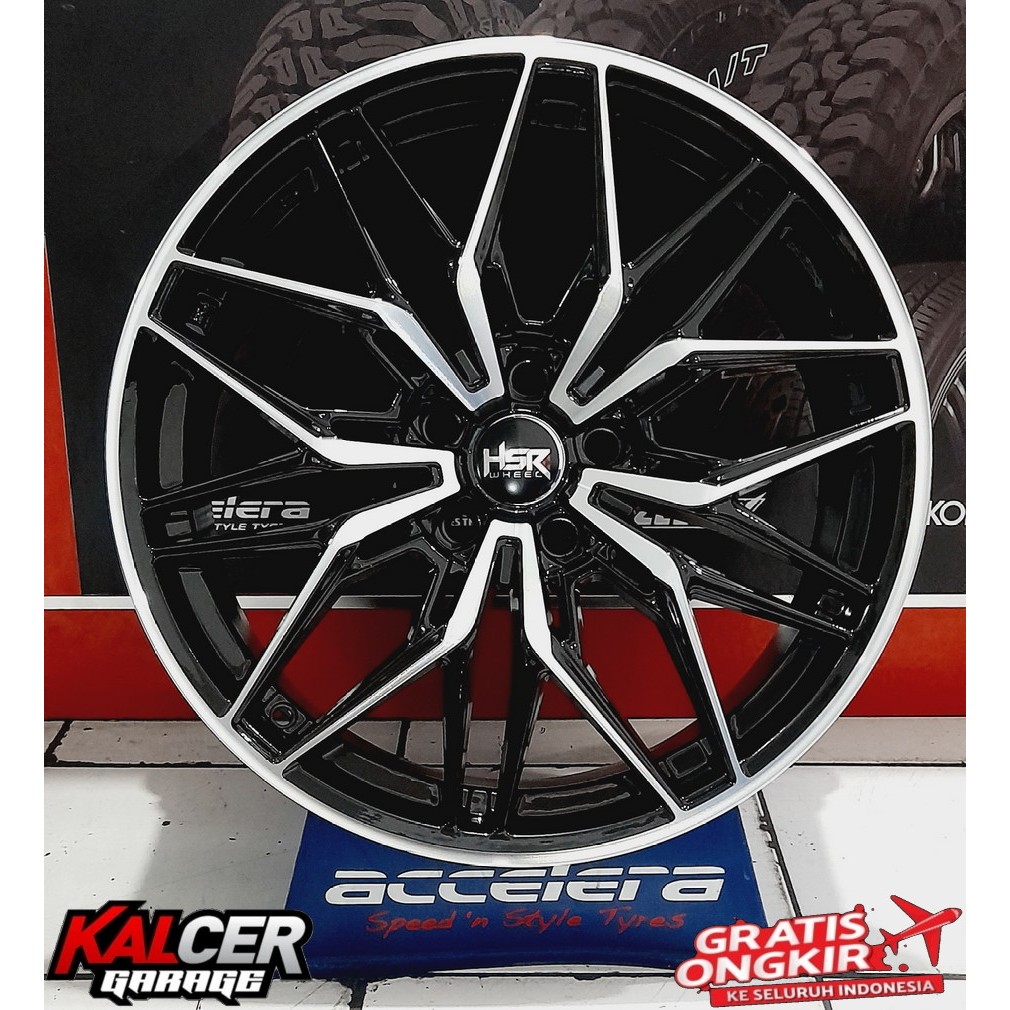 Jual VELG MOBIL RACING R19 HSR NAIN 5X114 UNTUK ZENIX ALMAZ HRV XPANDER ...