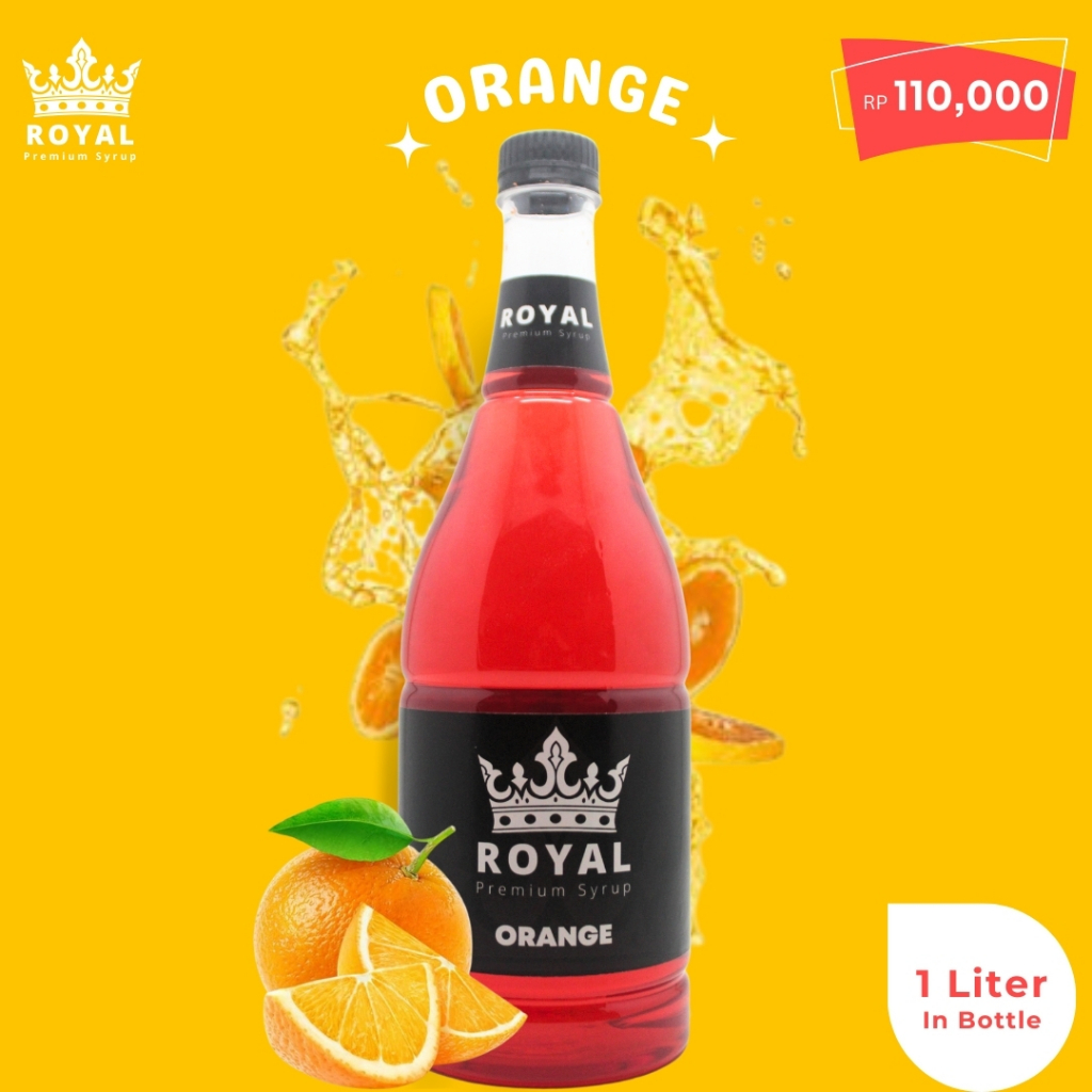 Jual Royal Orange Syrup - Sirup Orange (Premium Quality) | Shopee Indonesia