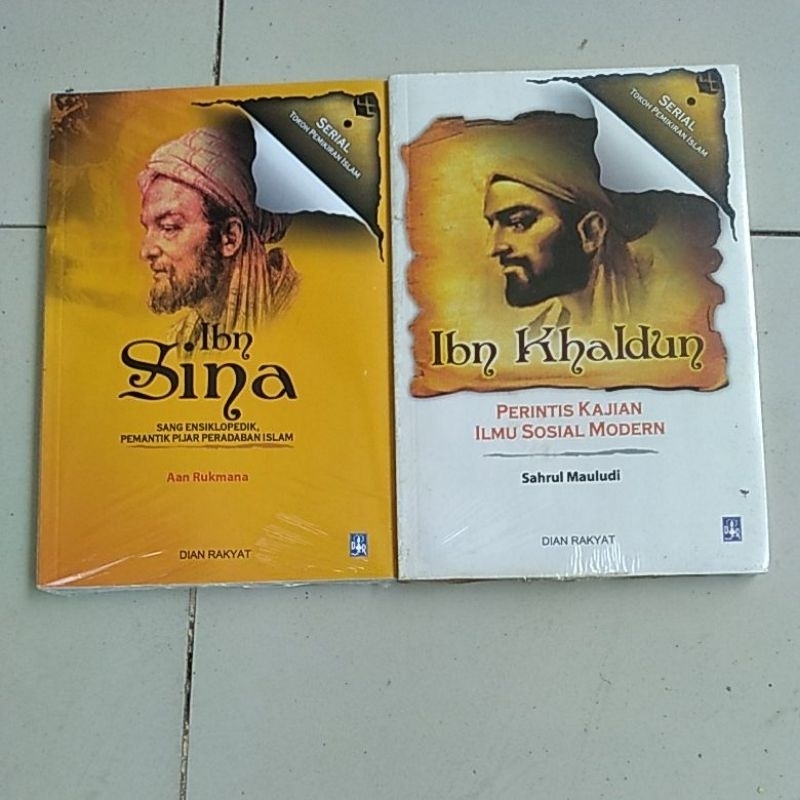 Jual buku seri tokoh pemikiran Islam Ibn Sina dan Ibnu Khaldun original | Shopee Indonesia