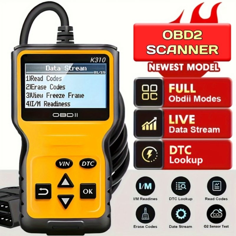Jual Scanner Mobil OBD2 Universal Scaner Alat Diagnostik Kerusakan Mobil V310 | Shopee Indonesia