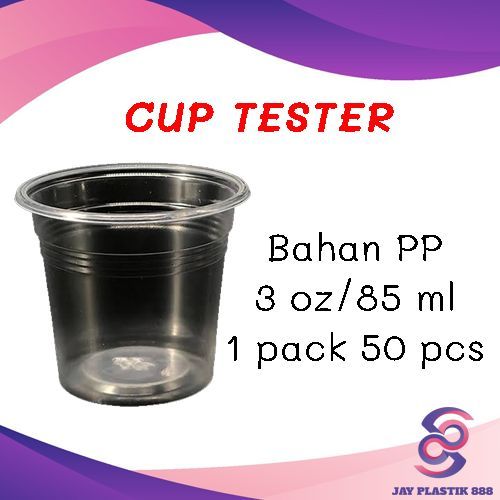 Jual Tester Cup/Cup Mini 85 ml (50 pcs) | Shopee Indonesia