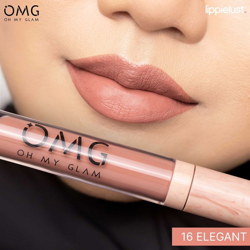 Jual OMG Oh My Glam Matte Kiss Lip Cream Socialite Edition | TnT Beauty ...