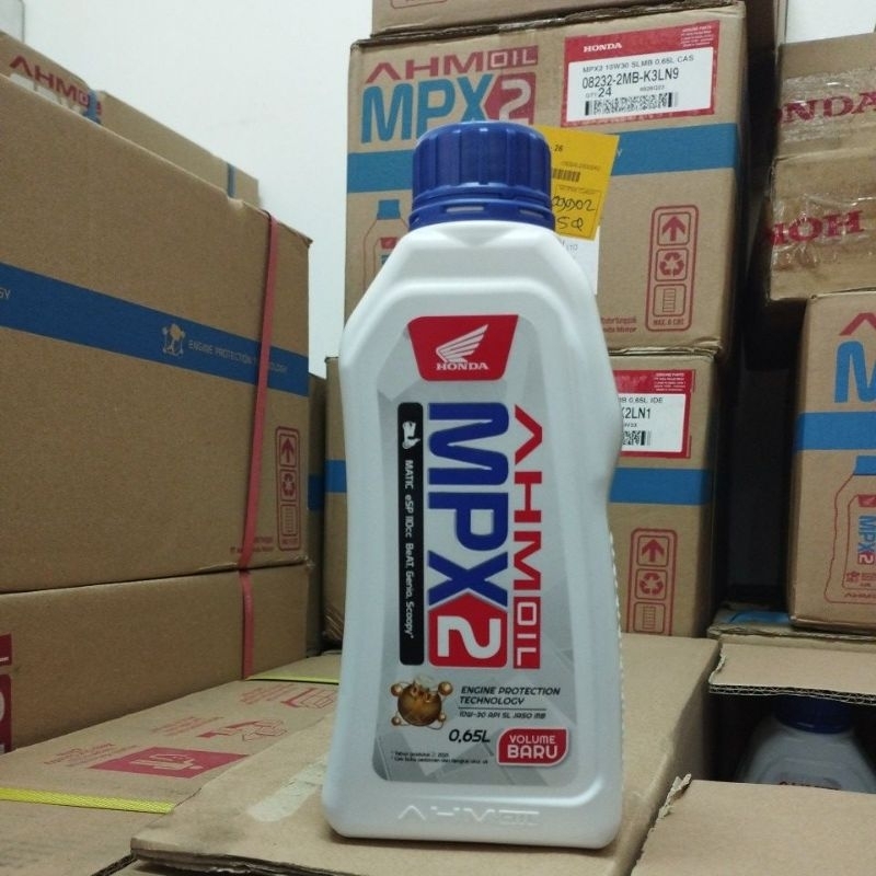 Jual Oli ahm mpx2 650ml for matic beat deluxe genio scoopy prestige ...
