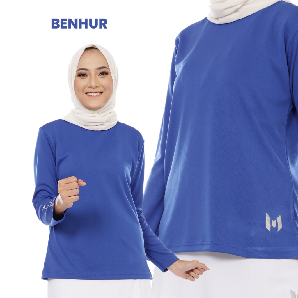 Jual Muvaz Cathleen A - Kaos Olahraga Muslimah Polos - Varian Warna A | Shopee Indonesia
