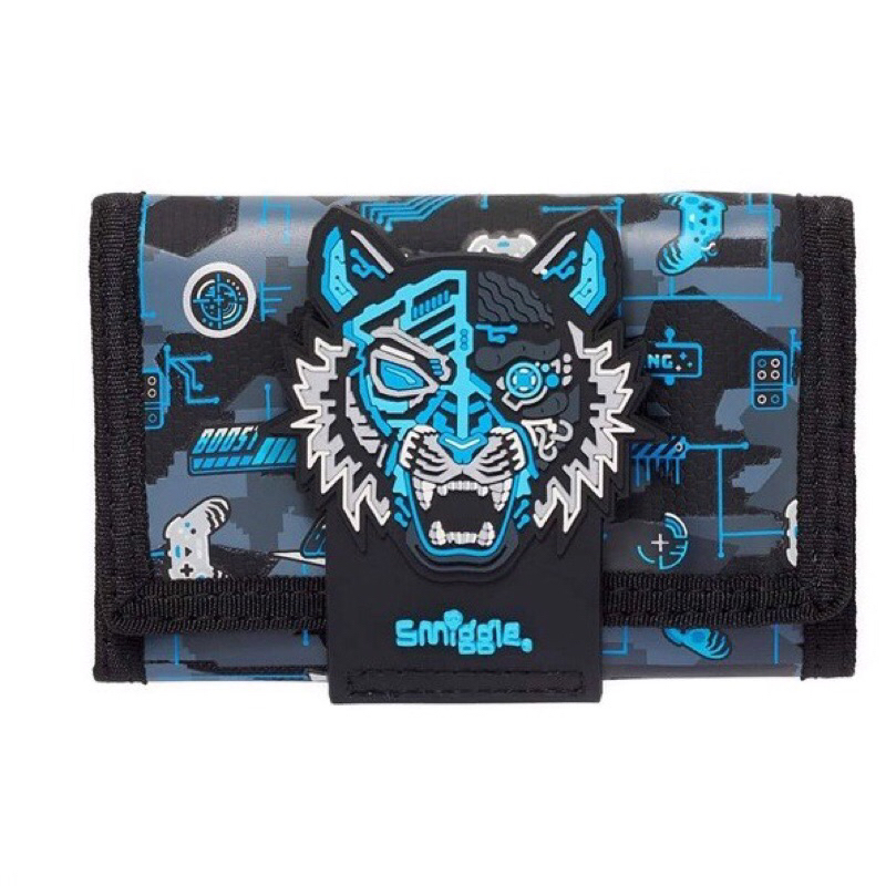 Jual Smiggle Hi There Classic Attach tiger hitam Backpack Black tas ...