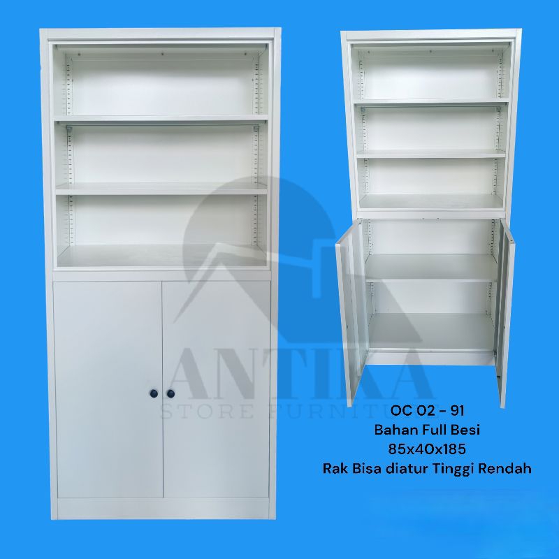 Jual Lemari Besi / Lemari Arsip / Lemari Kantor / Lemari Buku / Rak ...