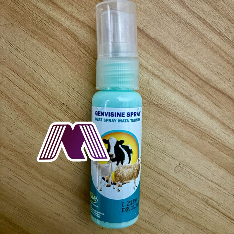 Jual GENVISINE SPRAY Obat Mata Semprot Ternak Sapi Kuda Kerbau Kambing ...