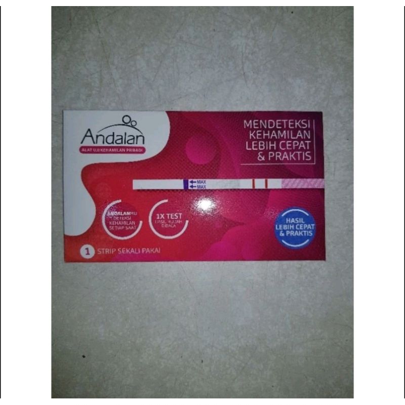 Jual Testpack Andalan/Strip Tespack/ Alat Uji Kehamilan/ Andalan ...