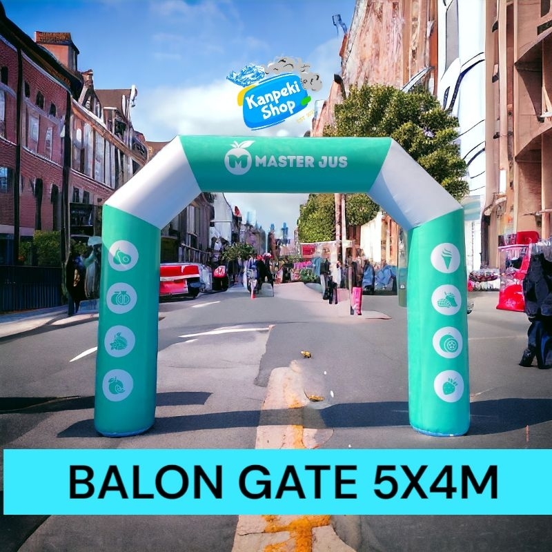 Jual Balon Gate 5x4 Meter | Terpaulin - Flexi | Gapura Balon ...