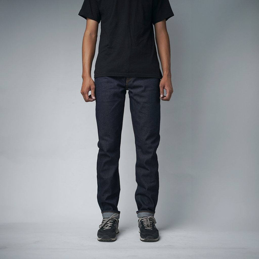 Jual Versal- Morfem 13oz Blue Indigo Denim Selvedge Accent (PRE-ORDER ...