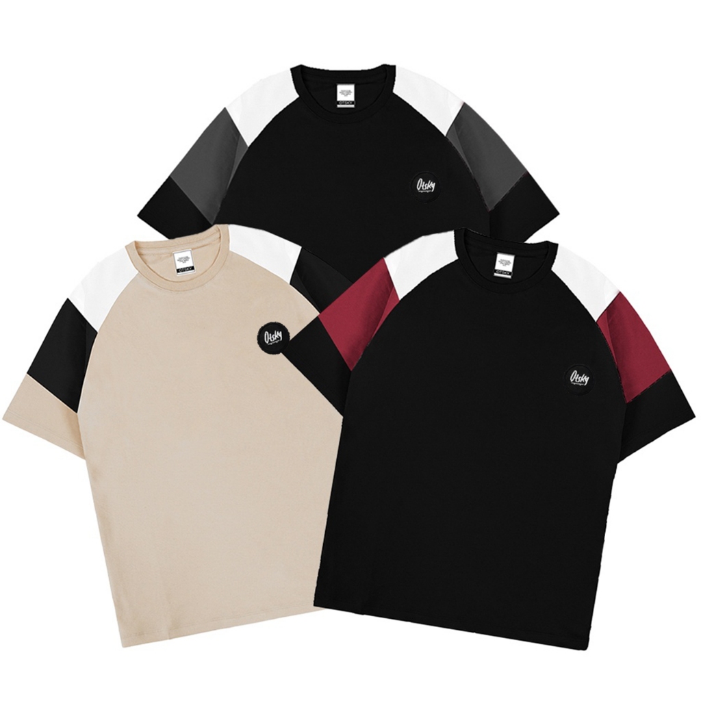 Jual Otsky Kaos Pria Polos Multi Colour Small Logo Cotton 24s | Shopee ...