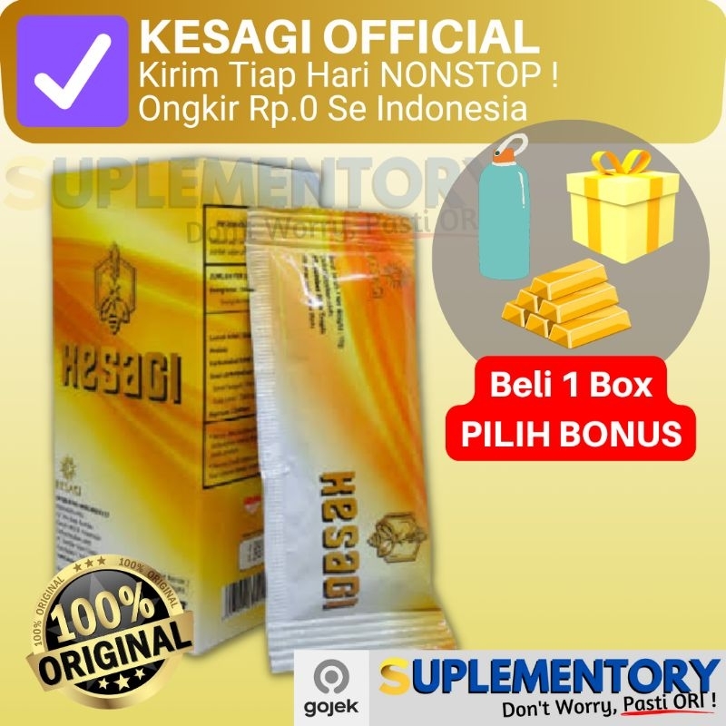 Jual Kesagi asli original 1 box isi 5 sachet | Shopee Indonesia