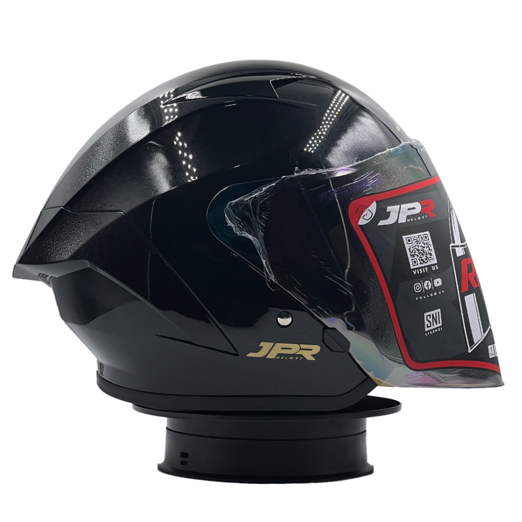 Jual Helm JPR RR15 Solid Black | Shopee Indonesia