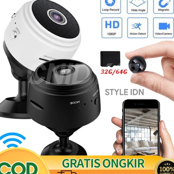 Jual Harga Istimewa Wireless A9 Mini Camera Wifi Hd 18P Micro Kamera v38 Kecil Smart Ip Kamera ...