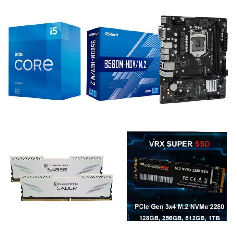 Jual Paket Processor Intel Core i5 11400 / i5 11400F Box Gen 11 DDR4 ...