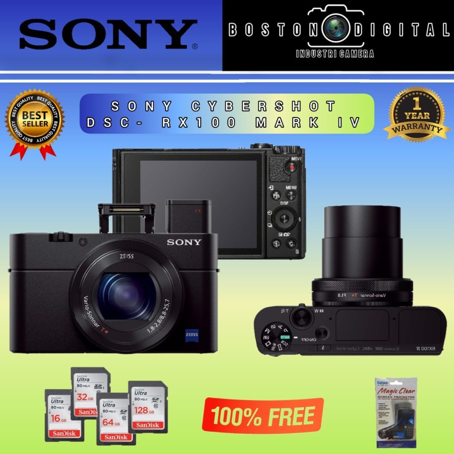 Jual SONY CYBERSHOT DSC-RX100 IV / CAMERA DIGITAL SONY DSC-RX100 MARK ...