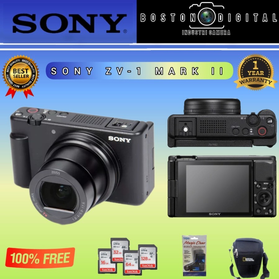 Jual SONY ZV1 II VLOGGING CAMERA / SONY ZV-1 MARK II / SONY ZV 1 II ...