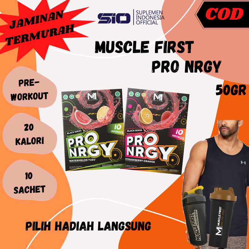 Jual MUSCLE FIRST PRO ENERGY PRO NRGY MUSCLEFIRST PENAMBAH POWER 10 ...