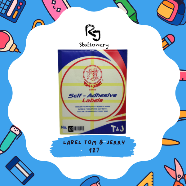 Jual Label Tom And Jerry / Label Nama / Stiker Label T&J/ Lebel T&J ...