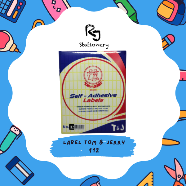 Jual Label Tom And Jerry / Label Nama / Stiker Label T&J/ Lebel T&J ...