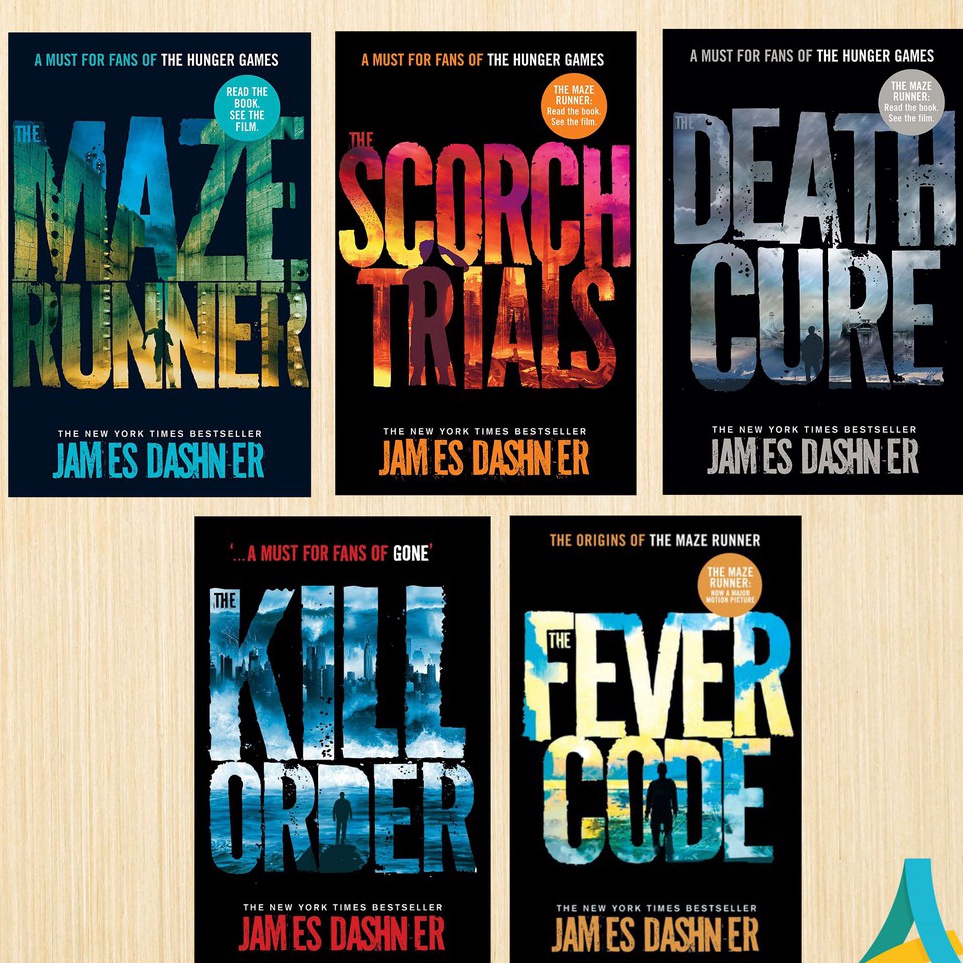 Jual ART G38E English The Maze Runner Series James Dashner Scorch Trial ...