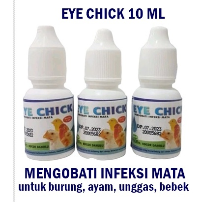 Jual EYE CHICK 10ML - OBAT TETES MATA AYAM BURUNG UNGGAS IRITASI SNOT ...