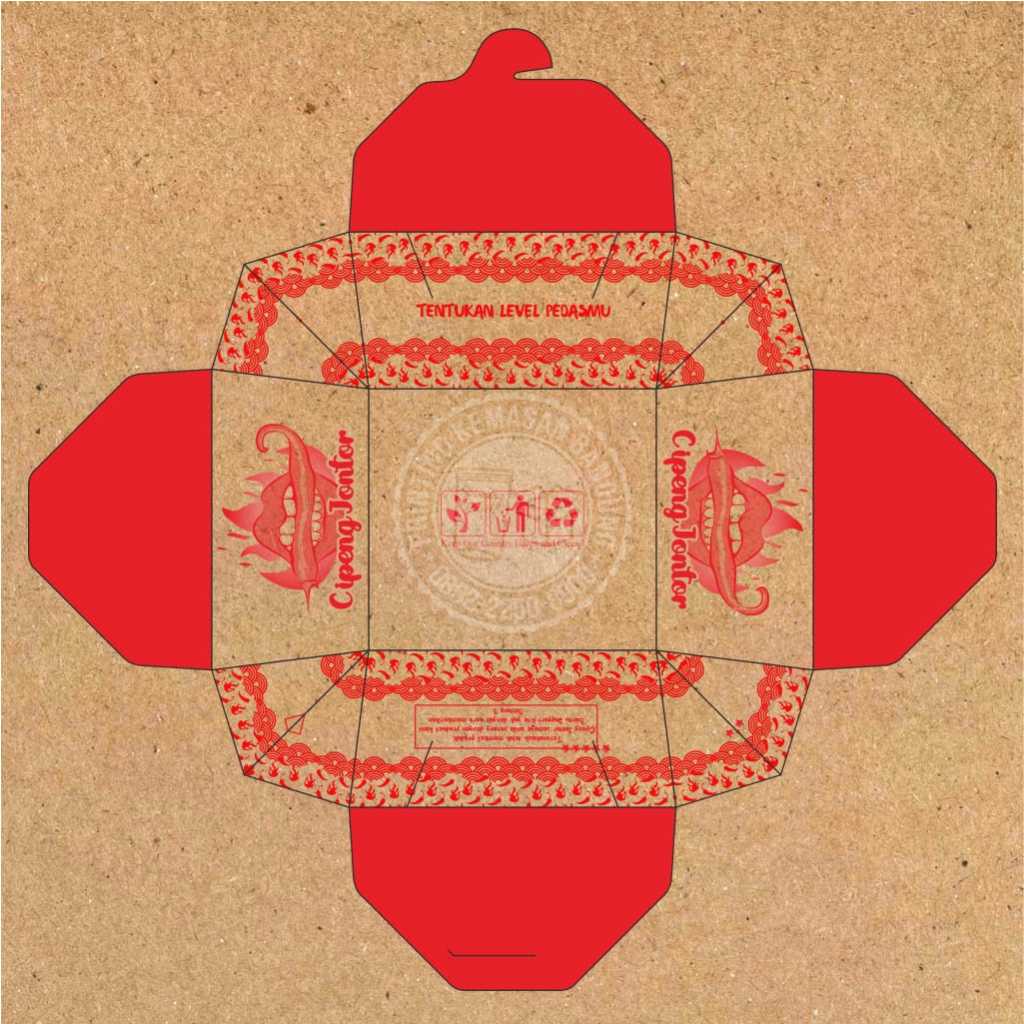 Jual Food Pail Rice Box Size M Custom Cetak Print Logo Merek Box ...