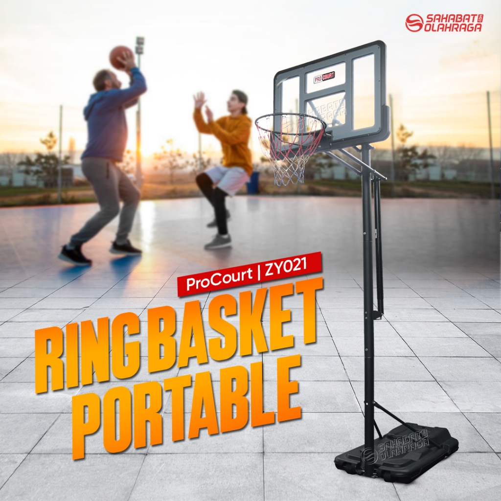 Jual Ring Basket Portable Knockdown Pro Court | Shopee Indonesia