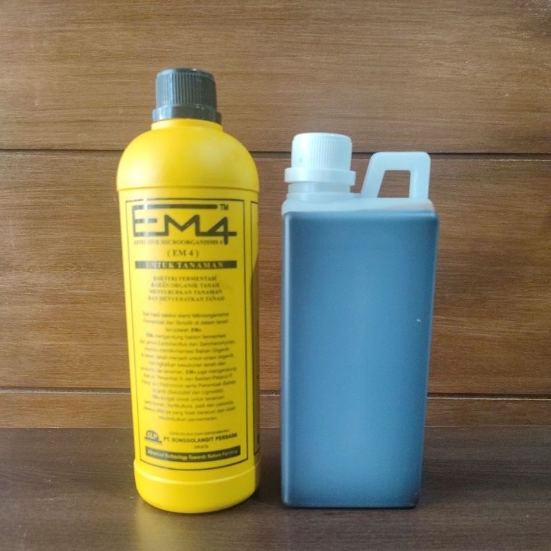 Jual EM4 Pertanian & Molase murni 1 liter (1.000 gram) | Shopee Indonesia
