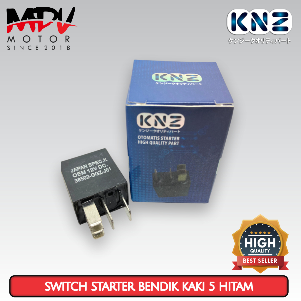 Jual STARTER SWITCH BENDIK KAKI 5 (KNZ) | Shopee Indonesia