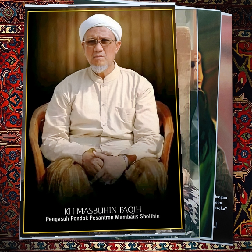 Jual POSTER KH MASBUHIN FAQIH BAHAN LUSTER UV | Shopee Indonesia