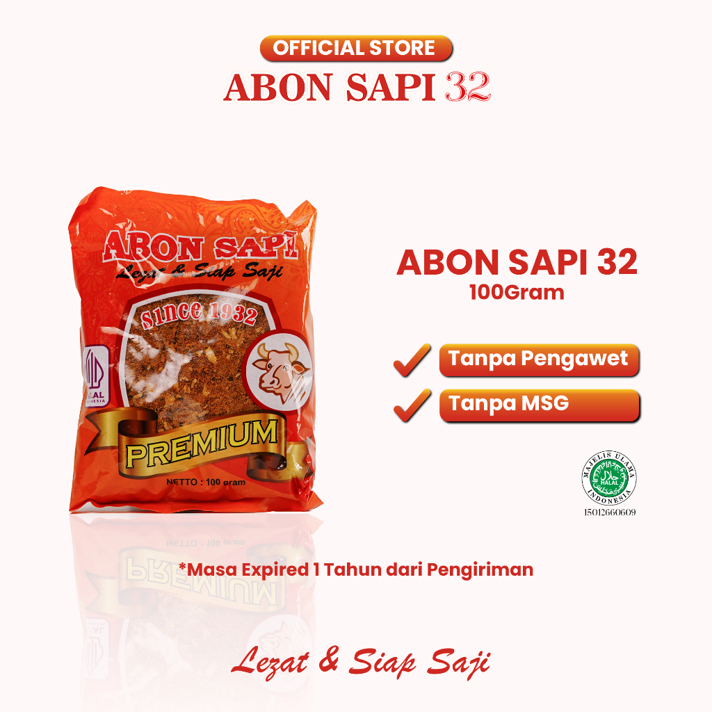 Jual Abon SAPI 32 100GR Asli Premium Lezat dan siap saji Tanpa Pengawet ...