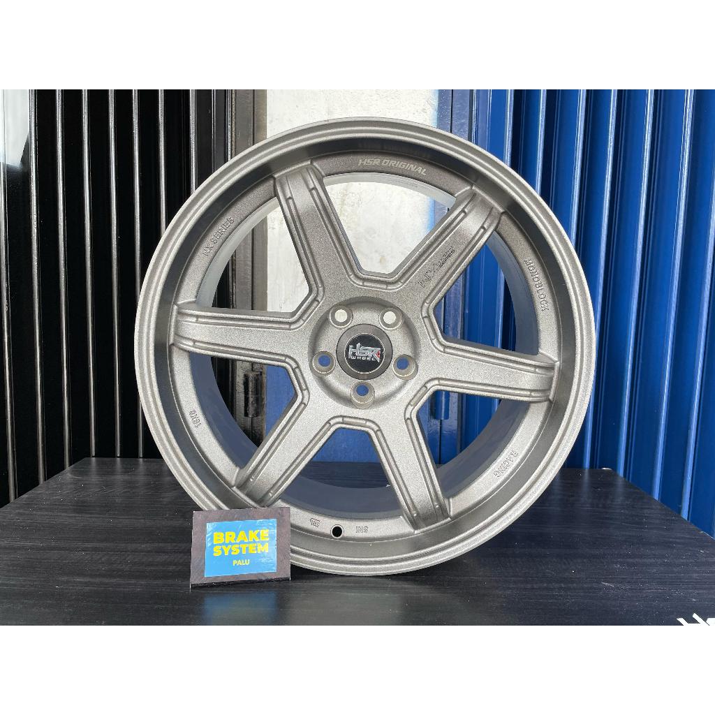 Jual VELG MOBIL PALANG 6 HSR MINAS R18 PCD 5X100 UNTUK NEW VELOZ ...