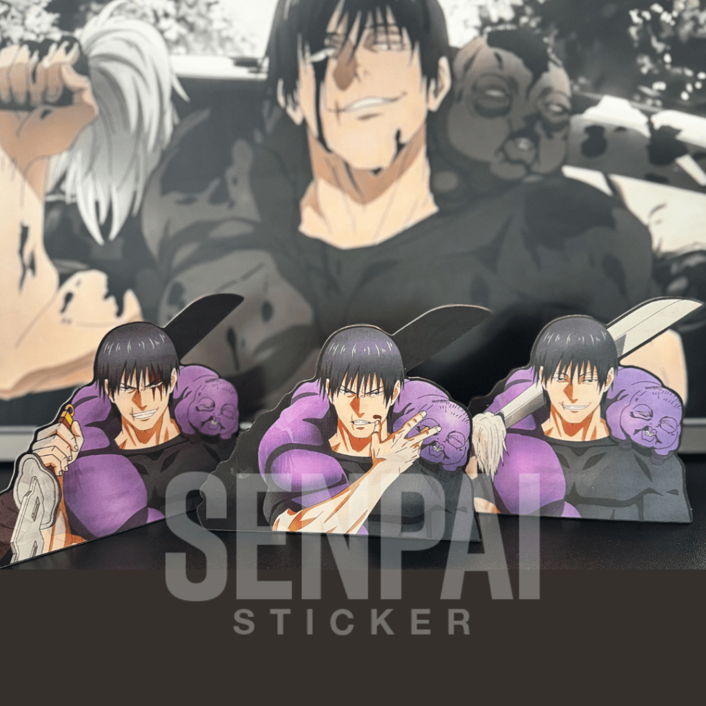 Jual Jujutsu Kaisen SENPAI STICKER Stiker Anime 3D TER MURAH Gojo ...