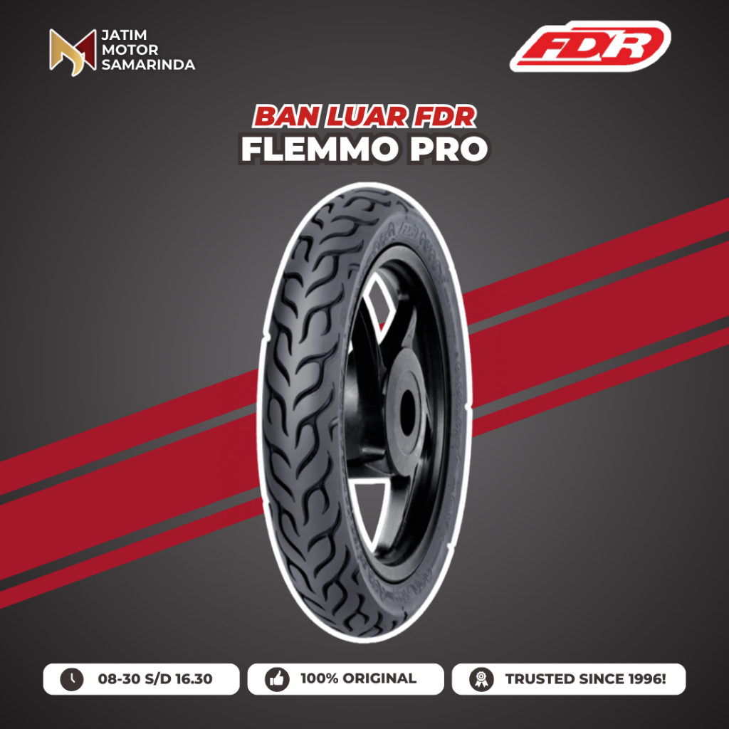 Jual [GRATIS PENTIL!] Ban Luar FDR Flemmo Pro Ring 14 17 60/90 70/90 80 ...