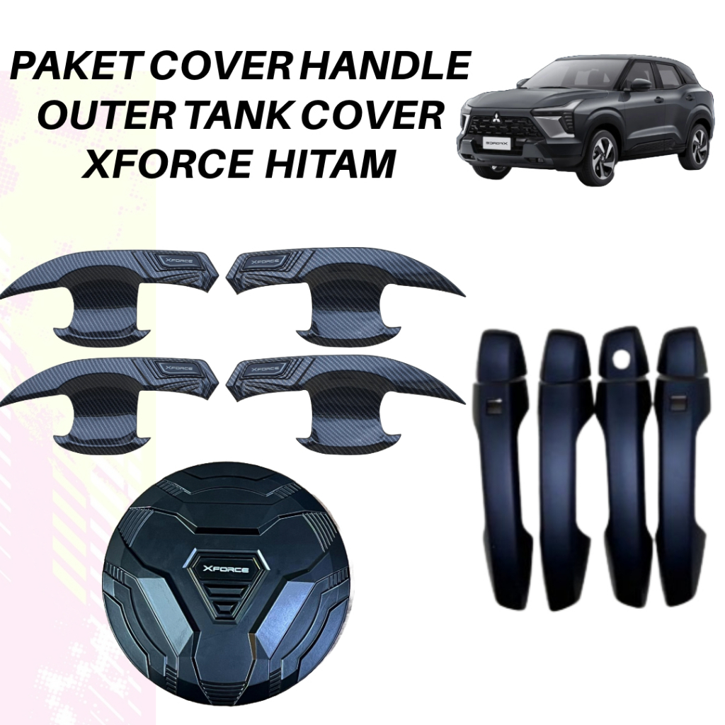 Jual Paket Cover Handle Outer Xforce Tank Cover X force Aksesoris Mobil ...
