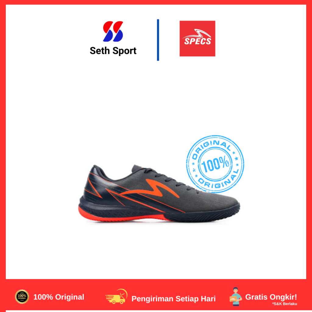Jual Sepatu Futsal Specs Lightspeed 20 FWD IN Original - Abyssal ...