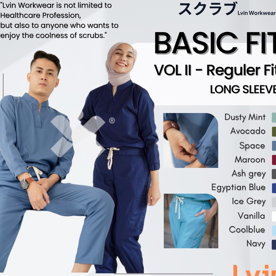 Jual Ready Stok Lvin Vol II Baju OKA Mandarin Collar Celana Reguler fit ...