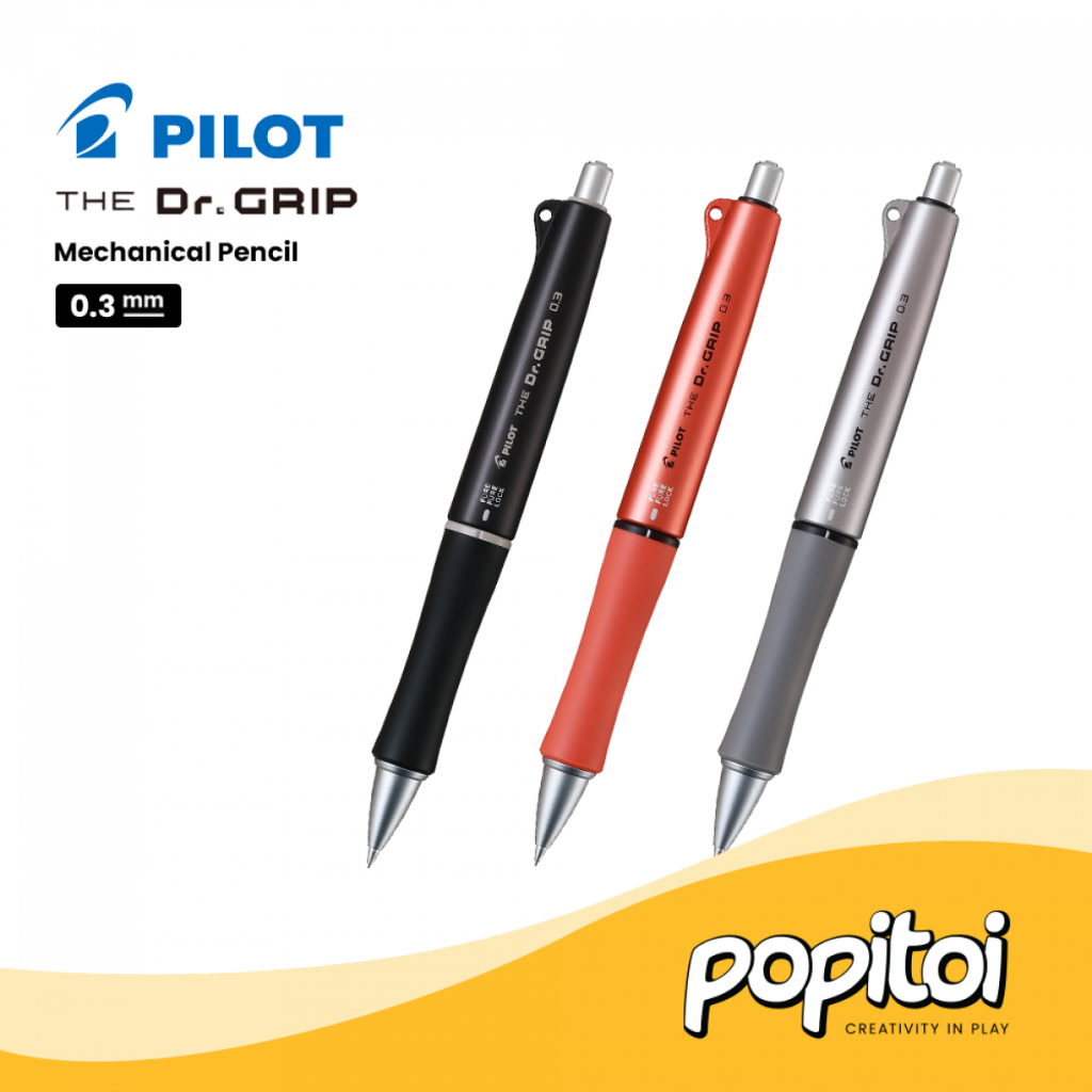 Jual Pilot The Dr GRIP Mechanical Pencil 0.3 0.5 mm Pensil Mekanik ...