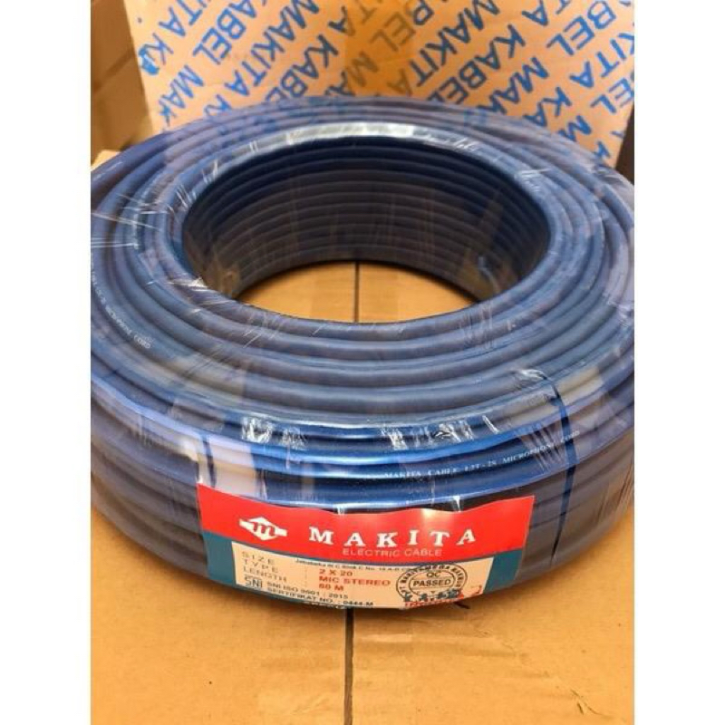 Jual KABEL ENGKEL SERABUT NYAF 1.5 mm 100 METER MAKITA TEMBAGA MURNI | Shopee Indonesia