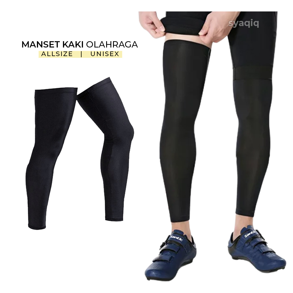 Jual Manset Kaki Leg Warmer Kneepad Olahraga Sepakbola Futsal Indoor ...