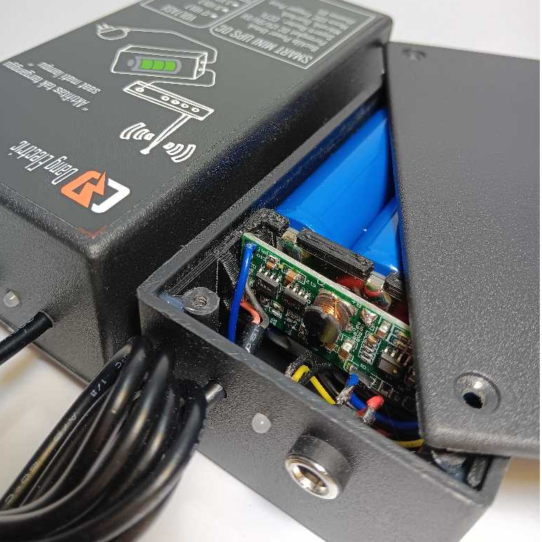 Jual DIY Smart UPS mini DC 12 Volt REMOVEBLE BATTERY (TANPA BATERAI ...